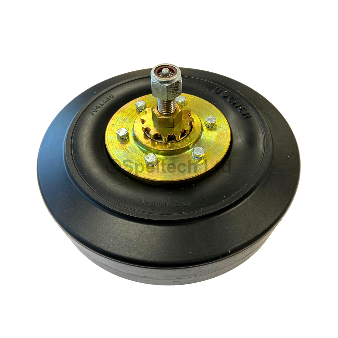 Nozzle Wheel Assembly - Heavy Duty for Johnston VT Series and Bucher V ...